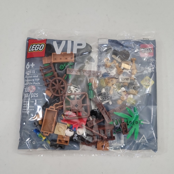 Lego | Toys | Lego 455 Pirates And Treasure Vip Add On Pack Limited ...